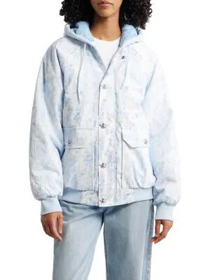 BOYS LIE Manhunt Hooded Jacket - Blue