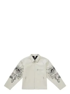 Supreme Y's Yohji Yamamoto Leather Jacket - White