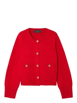 Arch4 Rosanna Cashmere Cardigan - Red