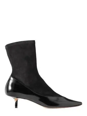 Jacquemus The Tourni Ankle Boots - Black
