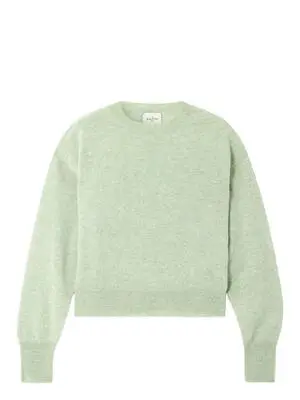 Le Kasha Menorca Mélange Organic Cashmere Sweater - Green