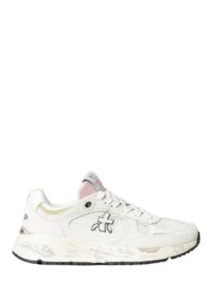 Premiata Premiata "Belle" Lace-Up Sneakers White 1