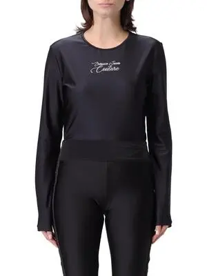 Versace Long Sleeve Bodysuit - Black