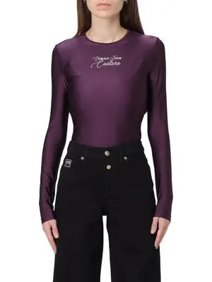 Versace Long Sleeve Bodysuit - Violet