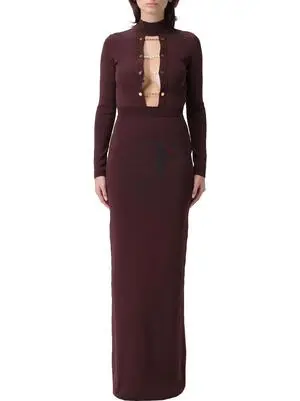 Elisabetta Franchi Maxi Dress - Burgundy