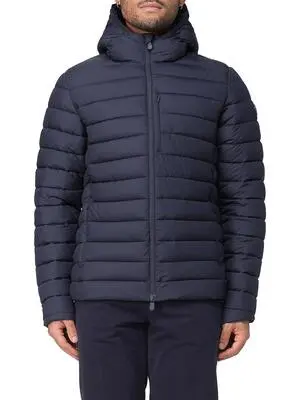 SAVE THE DUCK Quilted Hooded Jacket - Blue