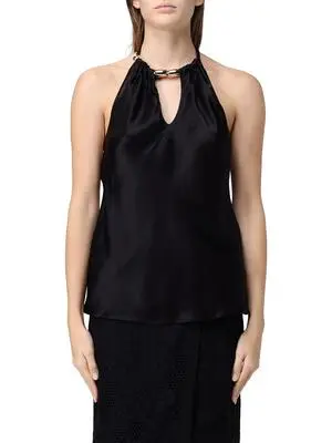 Pinko Halter Top - Black