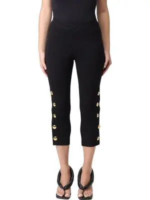 Pinko Button Detailed Pants - Black