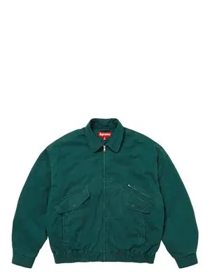 Supreme Hooded Utility Jacket - Green