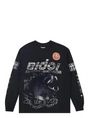 CACTUS JACK BY TRAVIS SCOTT Long Sleeve Tee - Black
