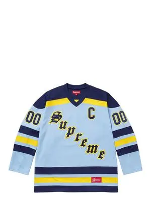 Supreme Fire & Ice Hockey Jersey - Blue