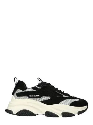 Steve Madden Possess Chunky Trainers - Black