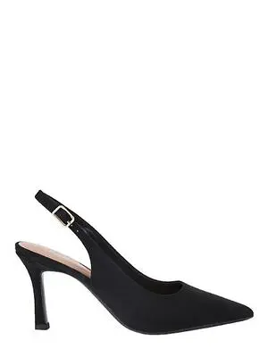 Carvela Corletta Wide-Fit Heeled Slingbacks Black