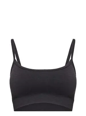 TALA Sculpt Seamless Bandeau Sports Bra - Black Marl