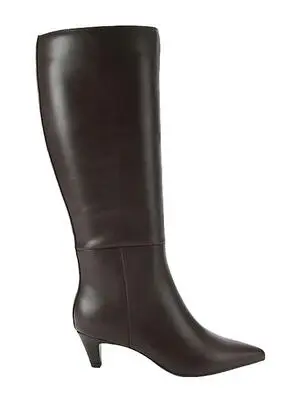 Kurt Geiger Tansy Leather Knee-high Boots - Brown