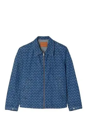 Sandro Rope-motif Denim Jacket - Raw-denim