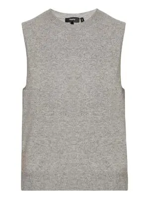 Theory Cashmere Knit Shell Top - Husky - Pg