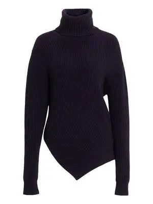 Michael Kors Turtleneck Cashmere Sweater - Aubergine
