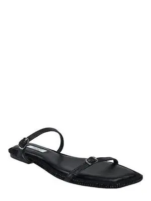 ZIGI Two-strap Sandal - Black Leather