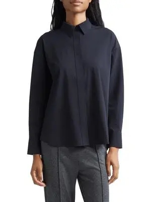 MM BY MAX MARA Ululo Button-up Shirt - Black