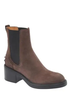 TOD'S Chelsea Boot - Palissandro