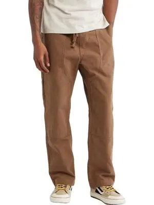 SERVICE WORKS Utility Organic Cotton Chef Pants - Bark