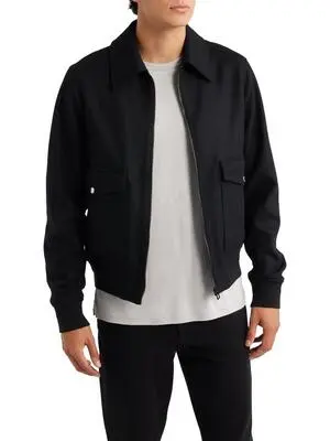 Paul Smith Wool Blend Jacket - Black