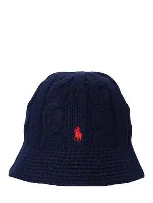 POLO RALPH LAUREN Cable Knit Bucket Hat