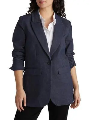 UNIVERSAL STANDARD Denim Blazer
