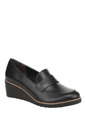 LIFESTRIDE Wedge Loafer Pump - Black