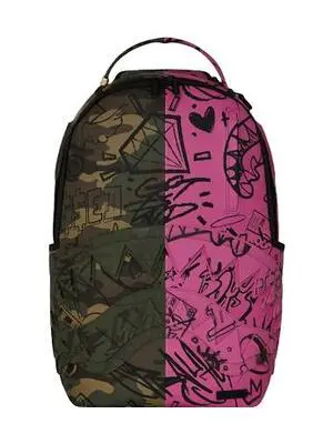 SPRAYGROUND Operation Sketch Dlx Backpack - Green/red
