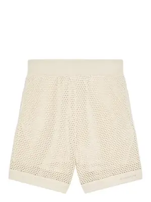 Givenchy Crochet Knit Bermuda Shorts - Ecru