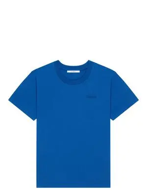 Givenchy T-shirt In Cotton With Patch - Electric Blue