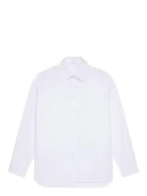 Givenchy Couture Seam Cocoon Shirt In Cotton - White