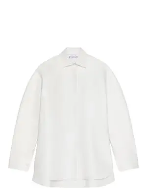 Givenchy Leather Overshirt - White