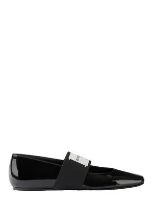 Givenchy Sliced Square Ballerinas - Black
