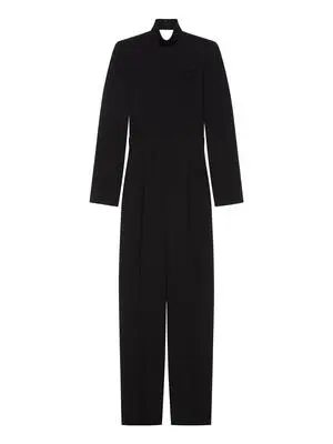 Givenchy Sliced Back Wool All-in-one - Black