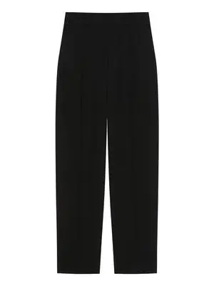 Givenchy Double Pleat Wool Pants - Black