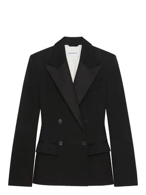 Givenchy Double-breasted Tuxedo Jacket - Black