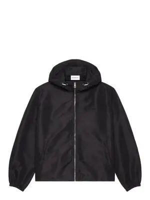 Givenchy Stamp Embroidered Windbreaker - Black