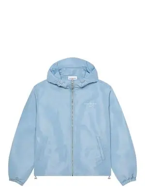 Givenchy Stamp Embroidered Windbreaker - Pale Blue