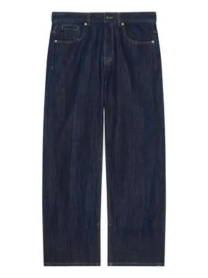 Givenchy Straight Leg Jeans - Dark Blue