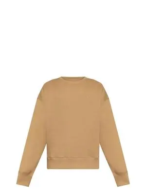 Ami Sweatshirt With Logo - Beige