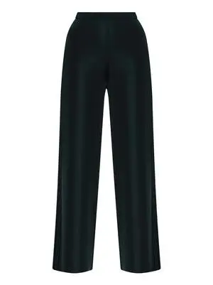FERRAGAMO Straight Leg Trousers - Green