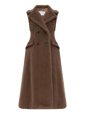 Max Mara Boario' Long Vest - Brown