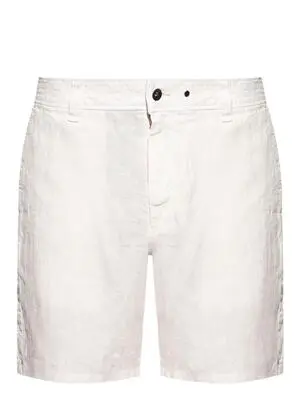 Rag & Bone Linen Shorts - Cream