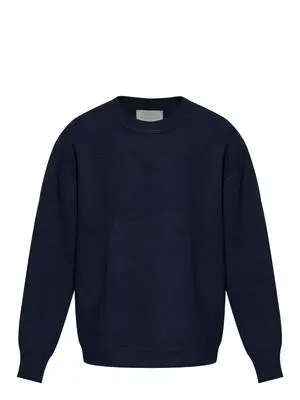 Studio Nicholson Wool And Cashmere Blend Sweater - Navy Blue
