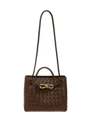 Bottega Veneta Andiamo Small Handbag - Brown