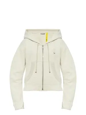Moncler 6 Willow Smith Cotton Hoodie - Cream