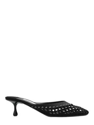 JIMMY CHOO Pixie Heeled Mules - Black